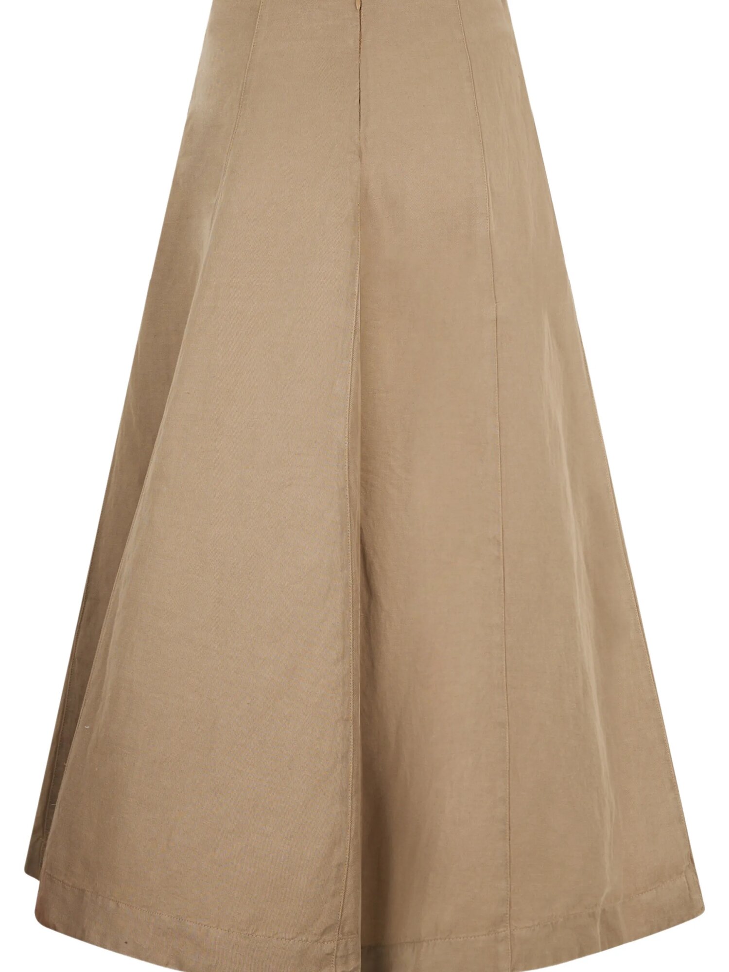 Юбка 120% LINO Panelled midi skirt, размер 42, разноцветный — фото 1
