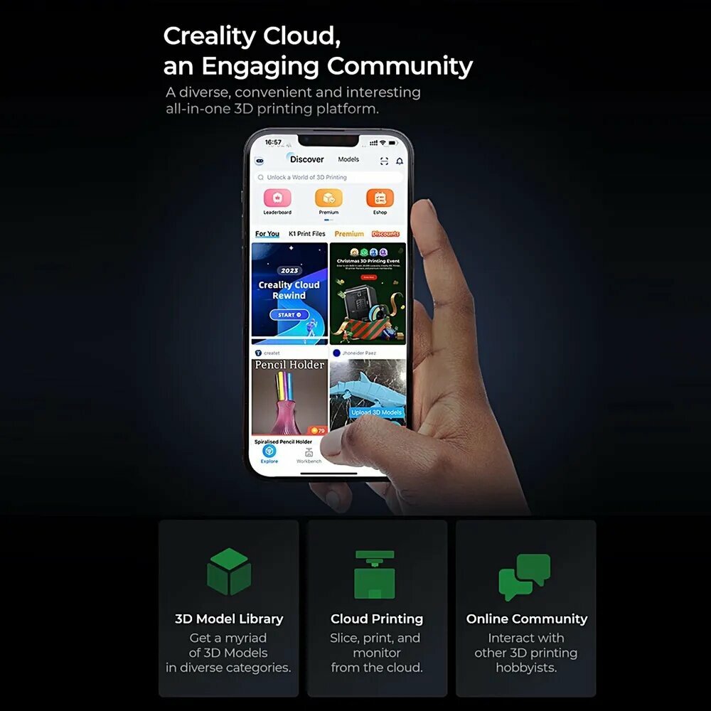Creality K1C 3D принтер — фото 1