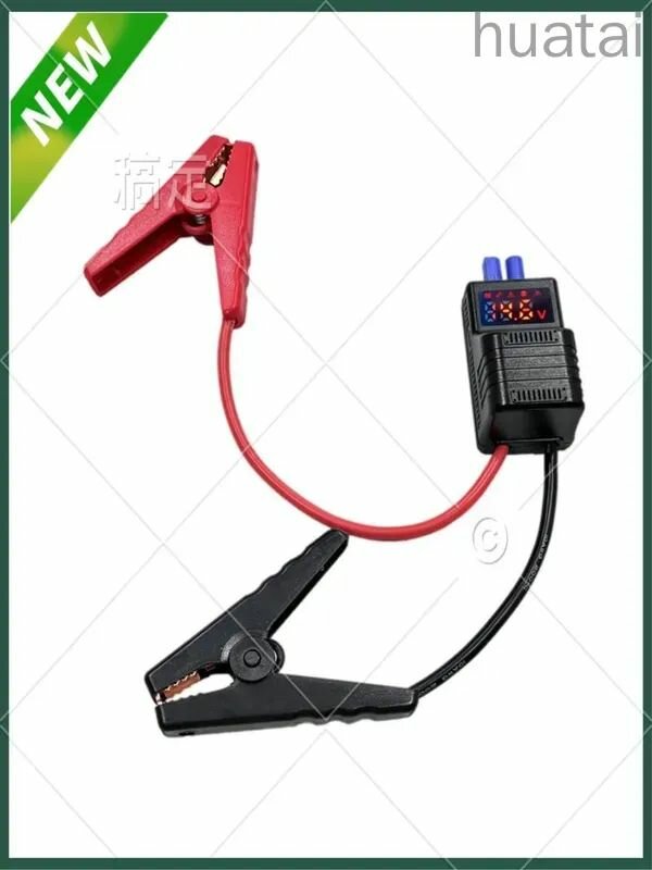 Автомобильные зажимы для аварийного запуска с разъёмом EC5, медные контакты, корпус ABS-пластик, для 12В, для авто