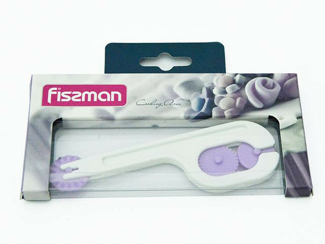 8455 FISSMAN Кондитерский резак с тремя сменными роликами (пластик)