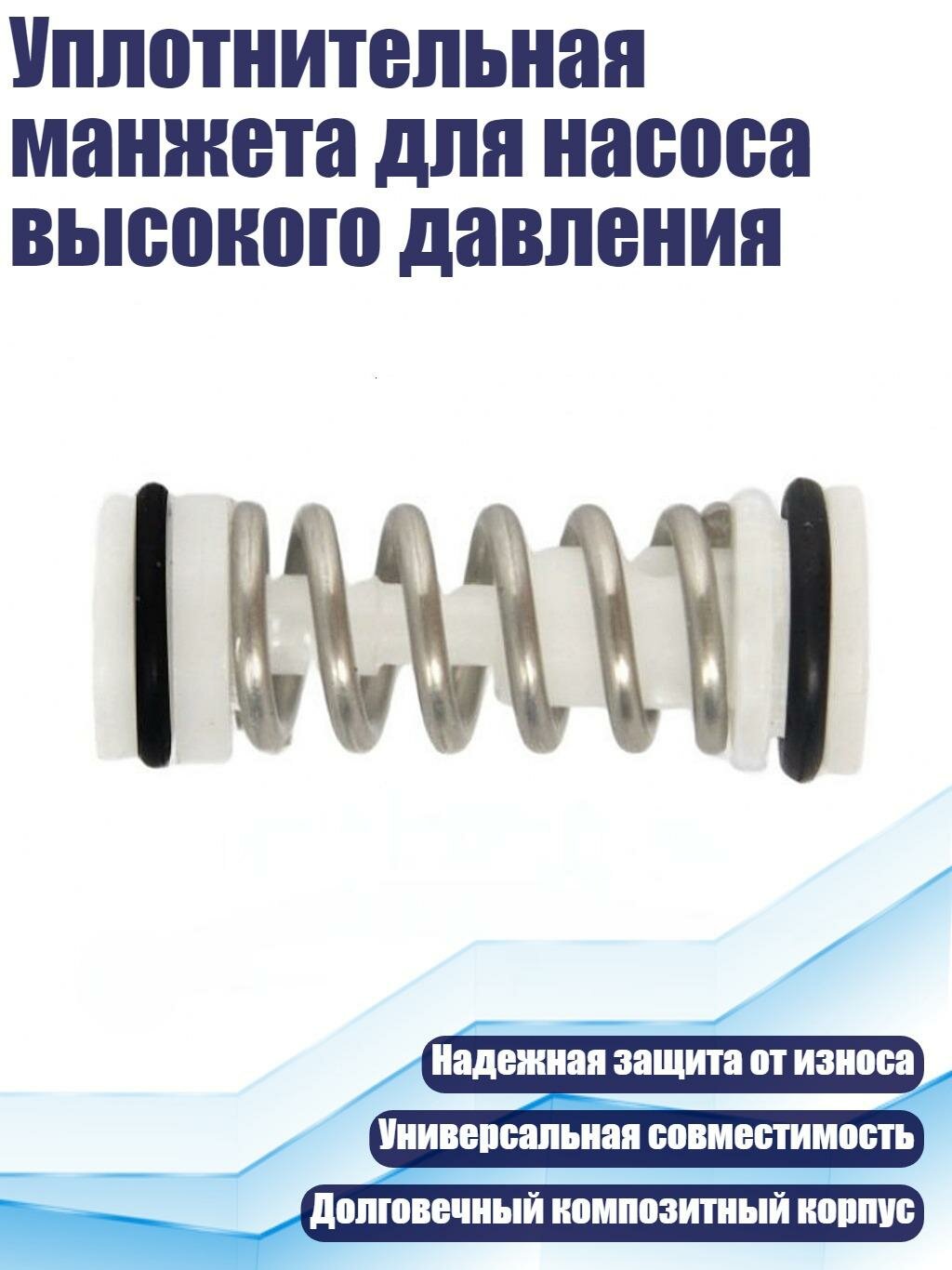Уплотнительная манжета для насоса высокого давления, Сборки