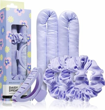 Набор для завивки волос BrushArt Daisy Dreams, розовыи