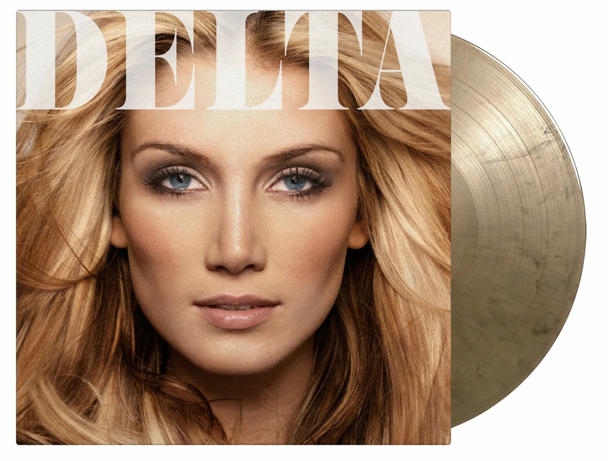 Виниловая пластинка Delta Goodrem - Delta (LP, Золотисто-черный мраморный винил) Limited, 2023