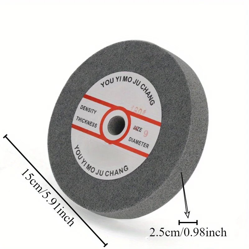 Полировальные круги из нейлона 5P 7P 9P 12P для полировки металла 150 мм 9P 180 Grit