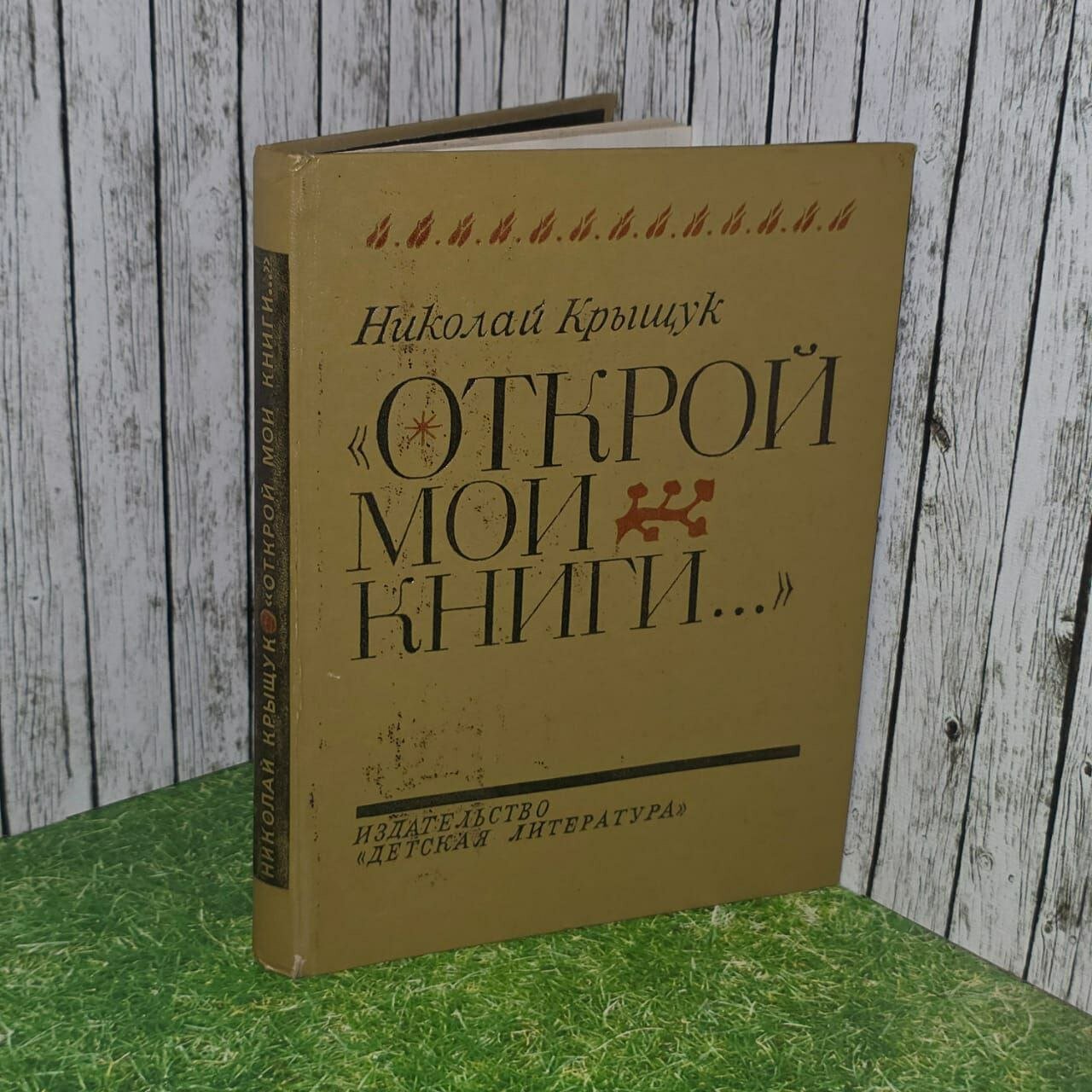 Открой мои книги. Крыщук Николай.
