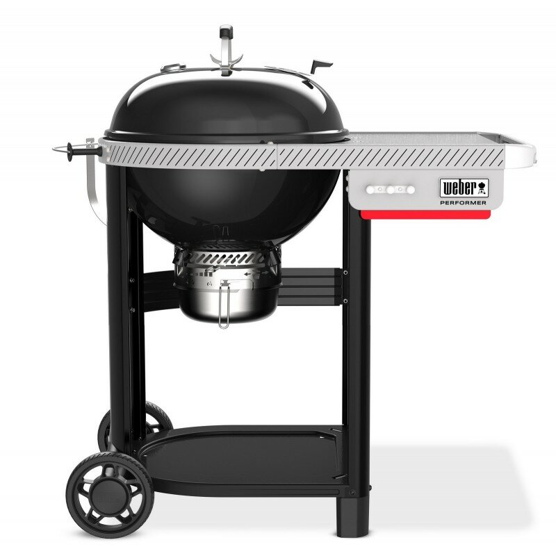 Гриль Weber Performer 1501630, 57 см, на углях, боковой столик, черный, металл