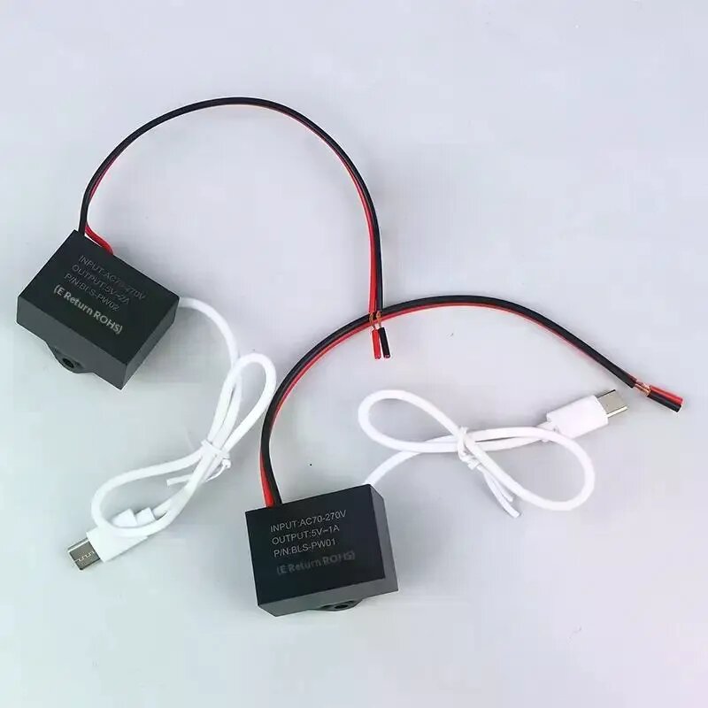 Трансформатор 220В-5В 5A USB Type-C, A1 — фото 1