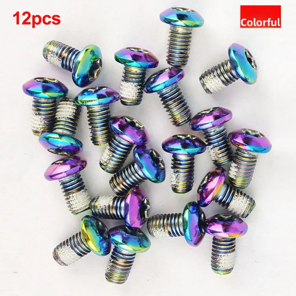 Болты тормозного диска M5x9 мм, T25, Colorful, 12 шт.