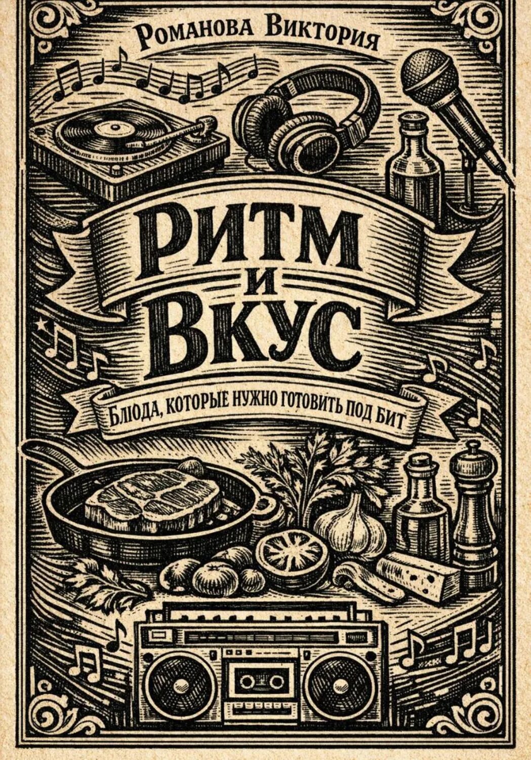 Ритм и вкус: блюда, которые нужно готовить под бит [Цифровая книга]