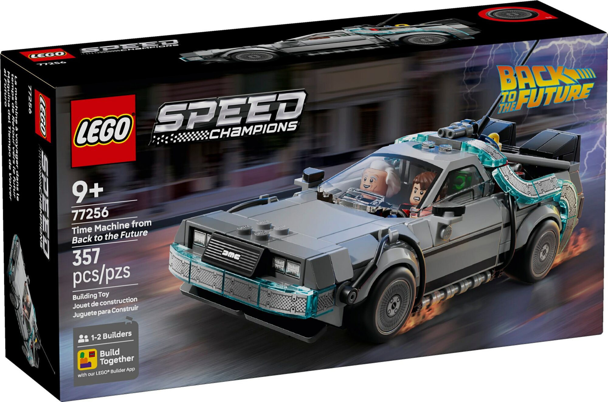 Конструктор LEGO Speed Champions 77256 Машина времени из фильма Назад в будущее для сборки