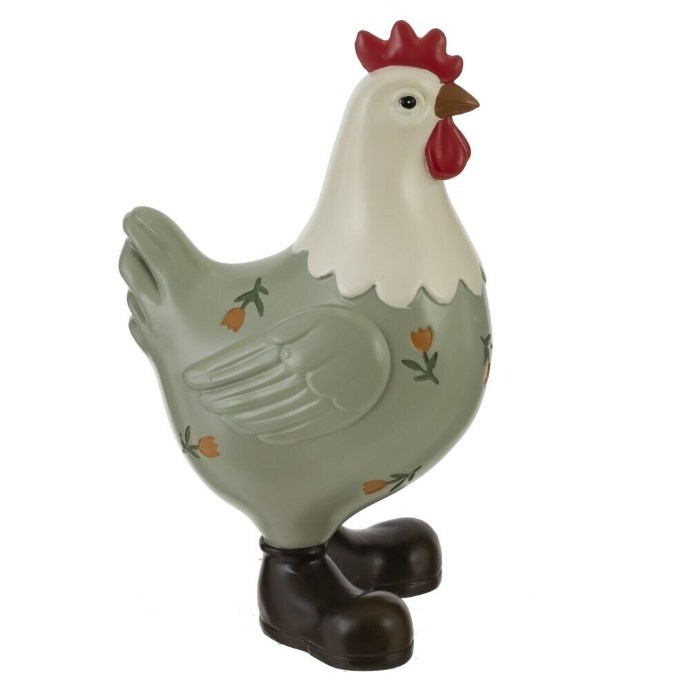 Фигурка декоративная "Курица", L=12 W=9 H=19 см