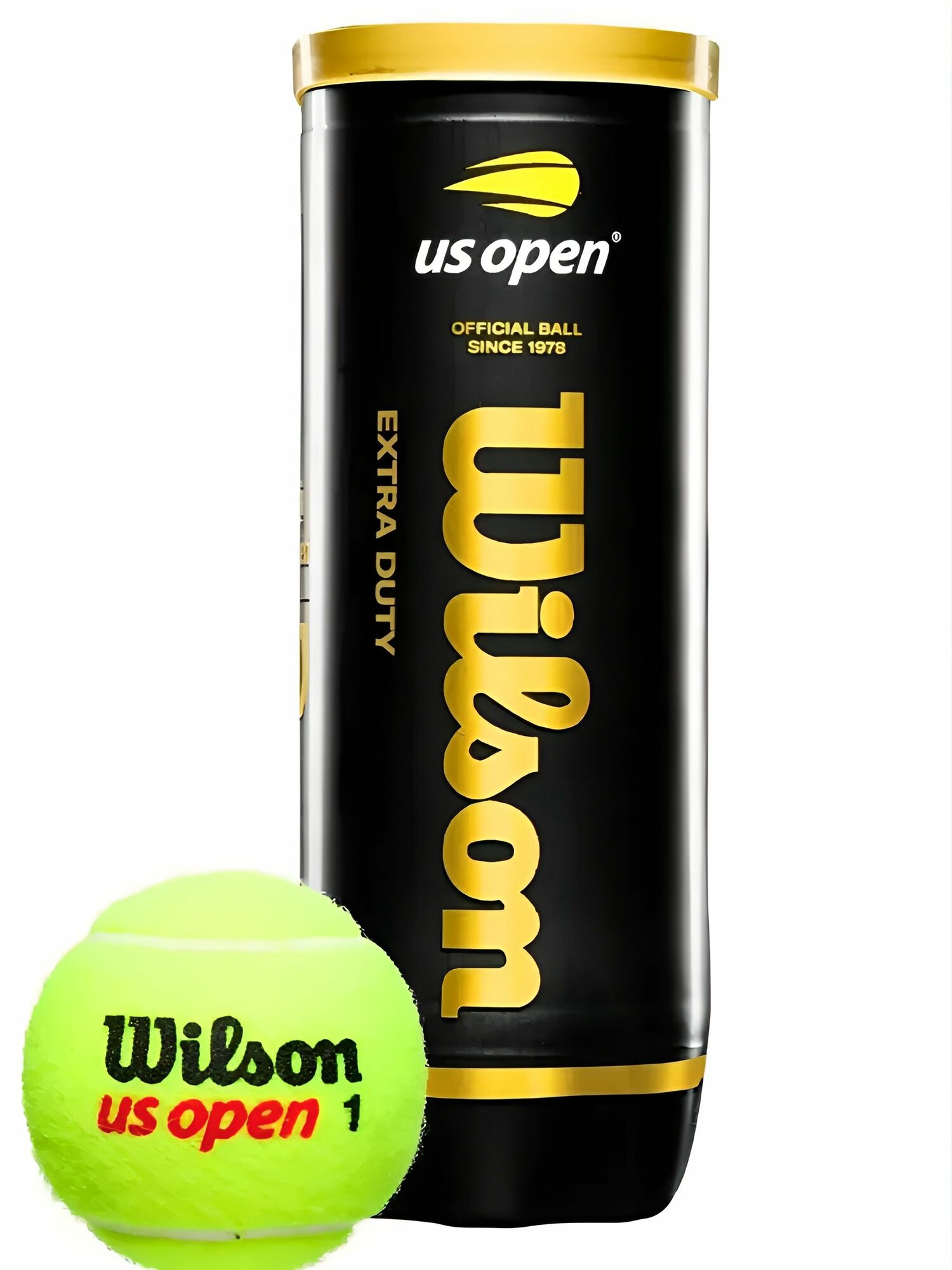 Теннисные мячи Wilson US Open 3TB для большого тенниса