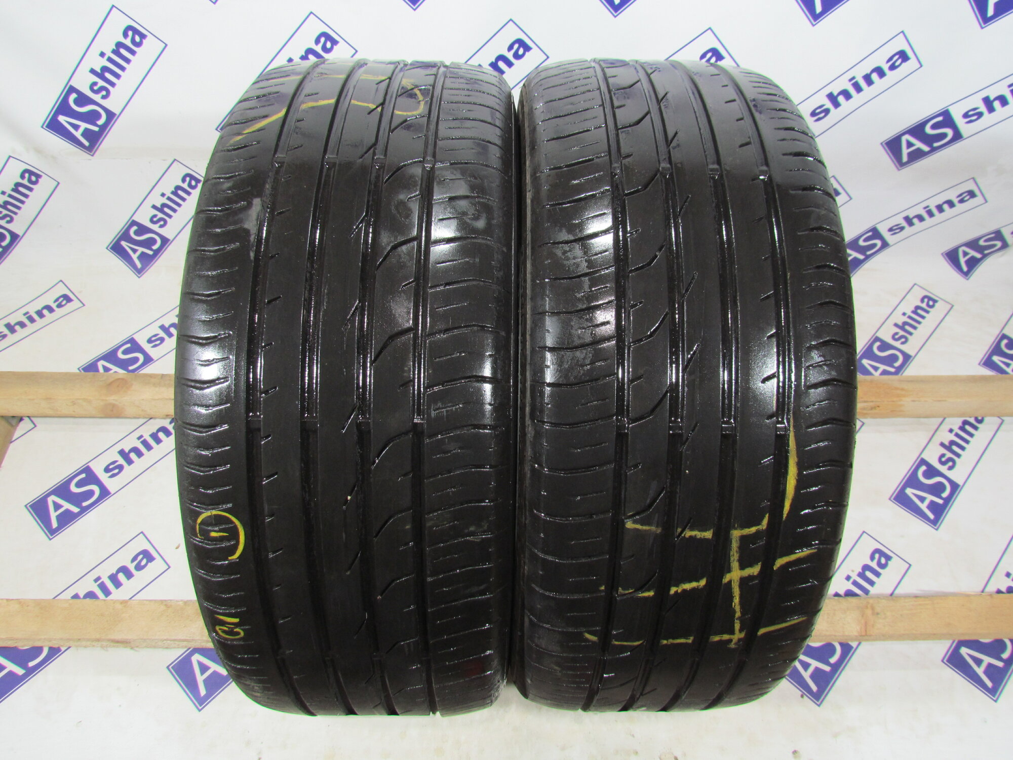 Continental ContiPremiumContact 2 225 50 R17 летние БУ шины 10-20% износ , артикул 00446