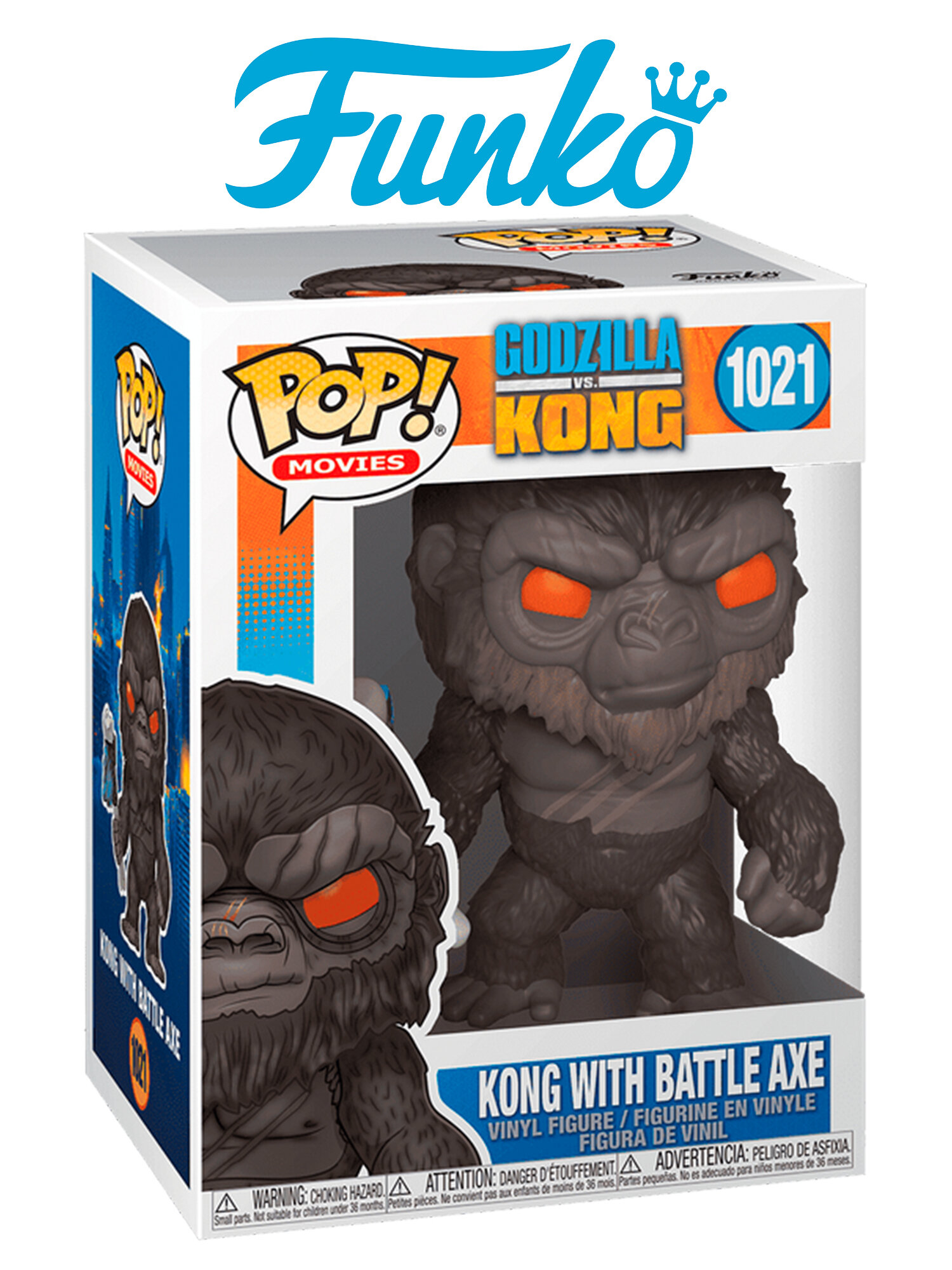 Фигурка Funko POP! Kong with Battle Axe (1021) Godzilla vs Kong