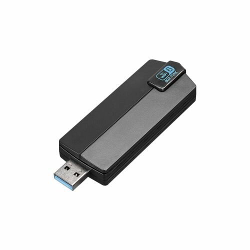 EVEREST EWA1800, 1800 Мбит/с, двухдиапазонный 2,4 ГГц и 5 ГГц, Wi-Fi 6, антенна 2x3,5 дБи, USB 3.0, беспроводной Ethernet