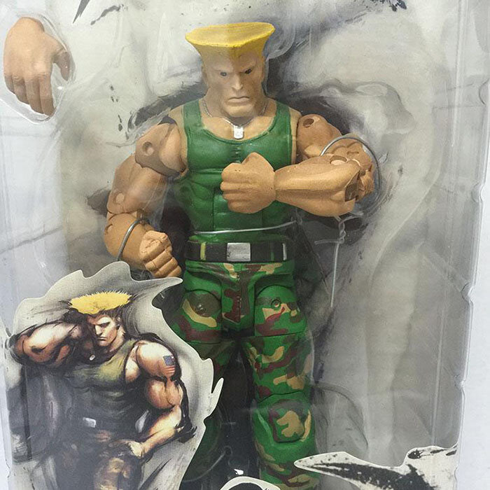 NECA Street Fighter Street Fighter Long Кен Гули Акума Чун-Ли 7-дюймовая подвижная фигурка куклы