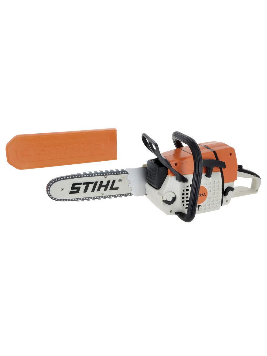 Пила сувенирная /игрушечная STIHL со звуком работающей бензопилы и вращающейся цепью