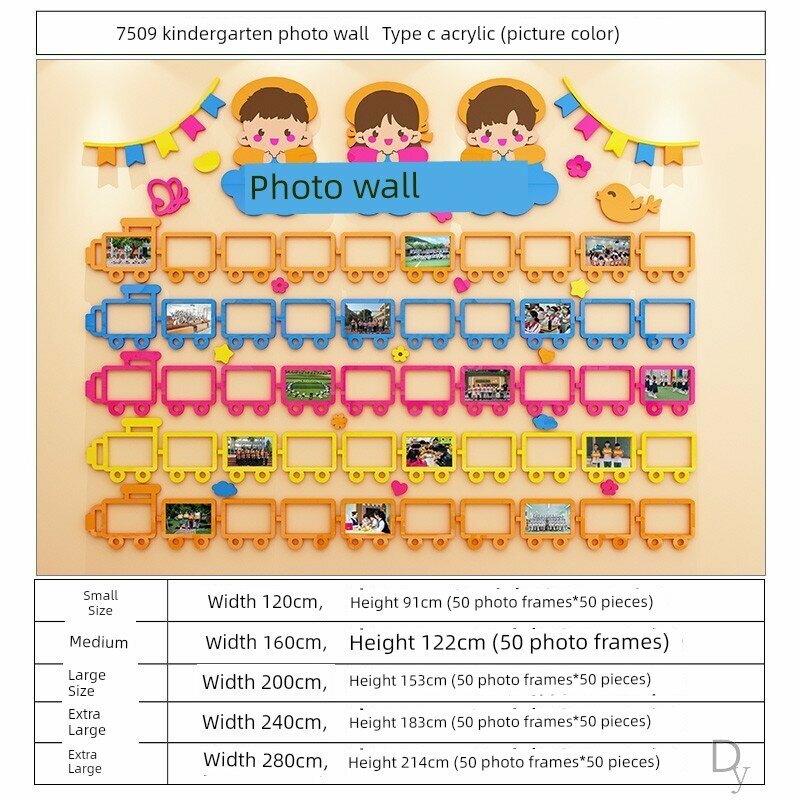 Настенная панель для фото в детском саду: очень большой размер, стенда достижений учеников, креативные рамки и наклейки