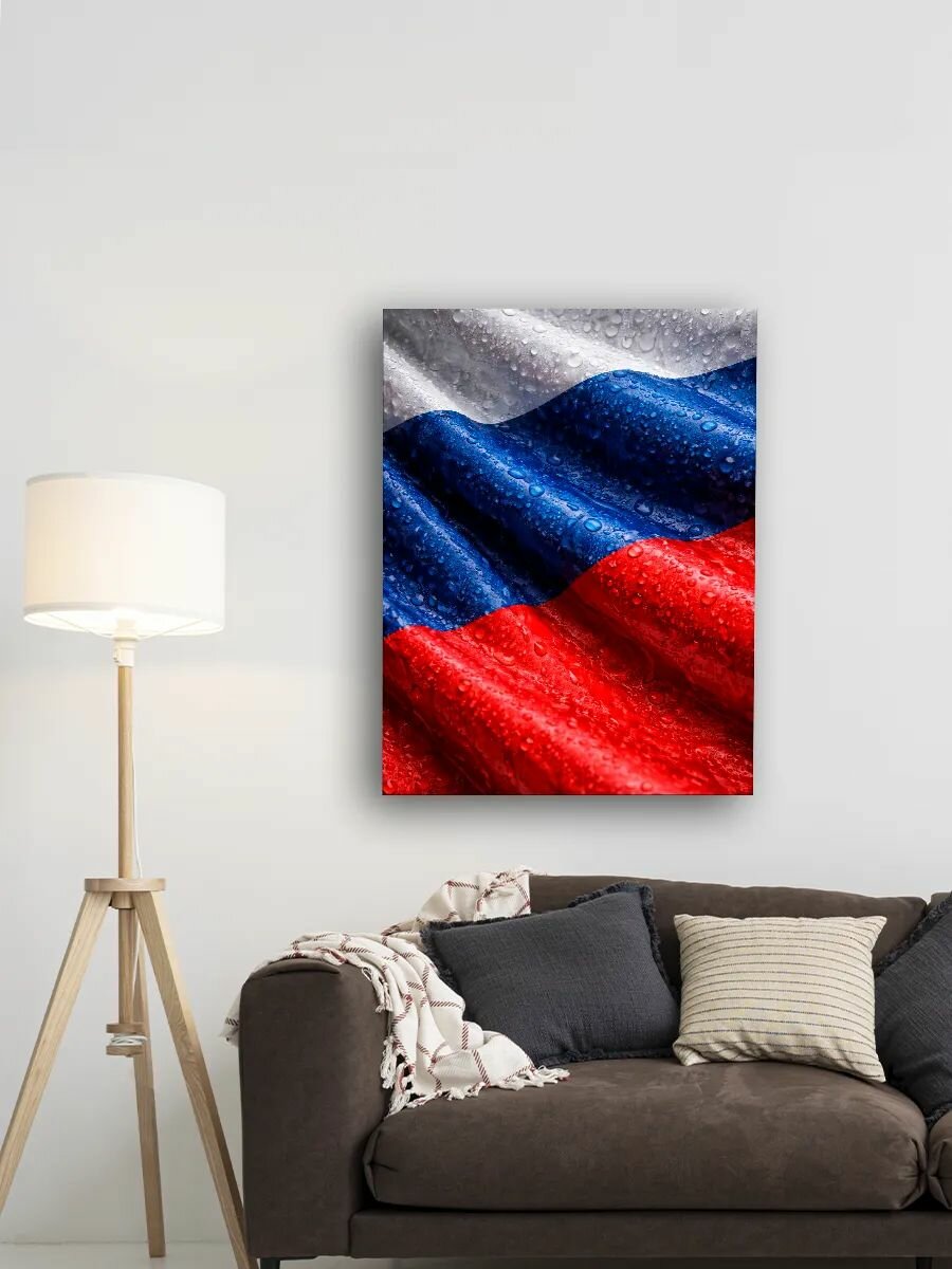 Постеры на стену флаг России, , плакат 1шт, А3 размер. — фото 1