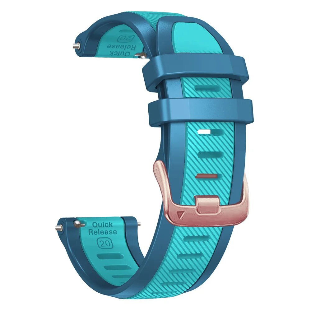 Ремешок для Garmin Venu SQ 2, Teal Blue, 20 мм