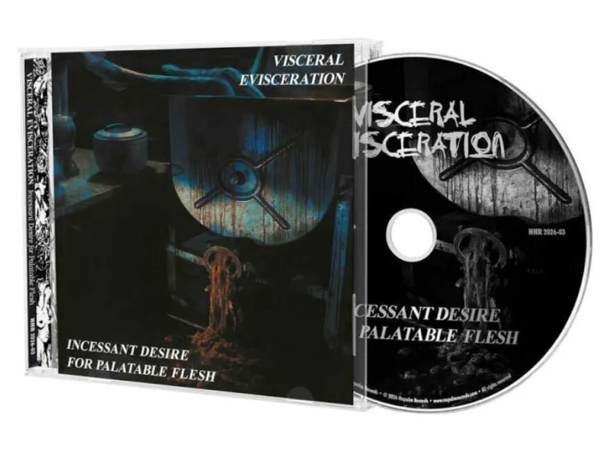 Фирменное издание VISCERAL EVISCERATION - Incessant Desire For Palatable Flesh CD