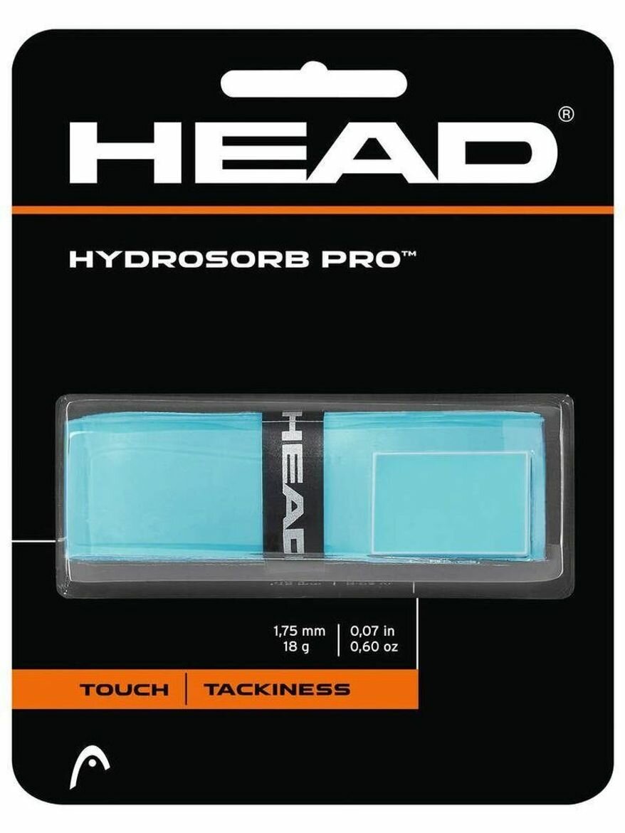 Обмотка грип Head HydroSorb Pro бирюзовый Большой теннис 100% полиэстер 285303-CS