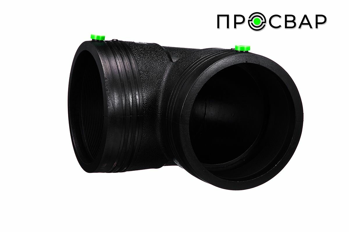 Отвод электросварной ПРОСВАР 140 мм 90гр ПЭ 100 SDR 11