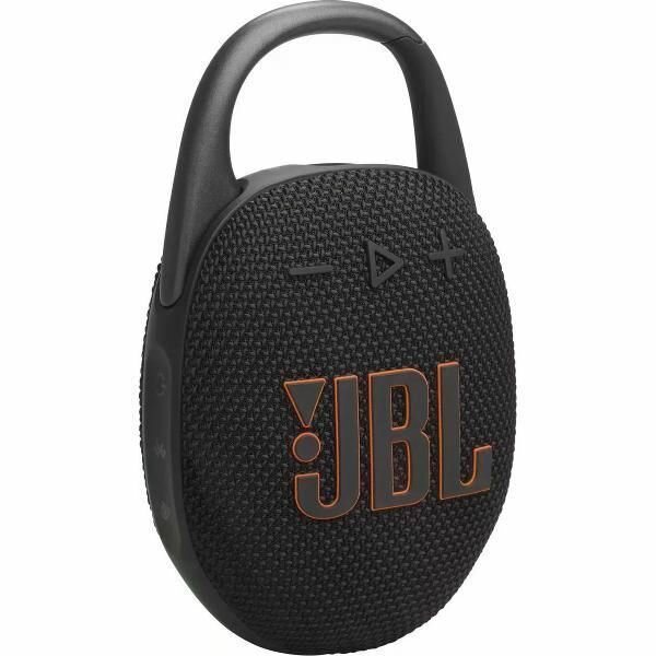 Портативная беспроводная колонка JBL Clip 5 Black