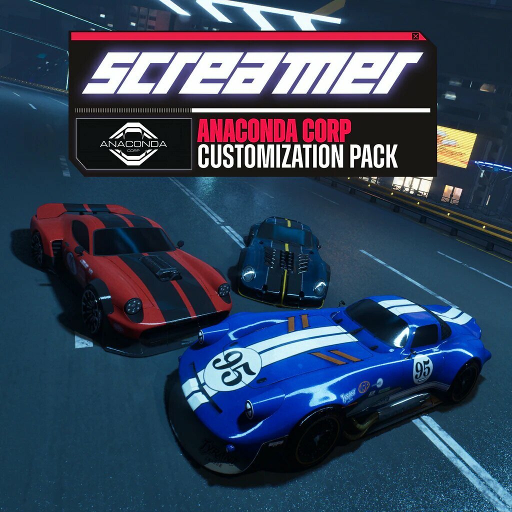 Дополнение Screamer - Anaconda Corp Customization Pack, цифровое издание PlayStation 5, регион Турция / покупка на ваш аккаунт