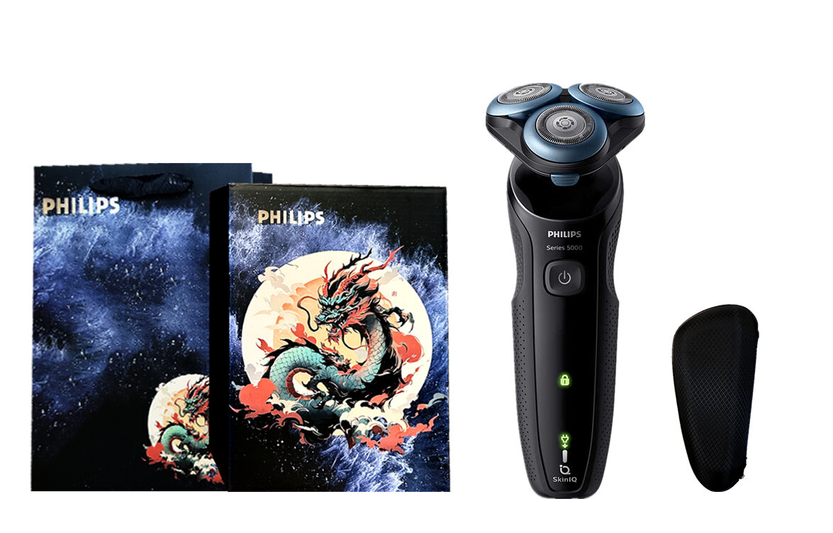 Электробритва мужская PHILIPS Series 5000 S5066 Night Black Exclusive Box