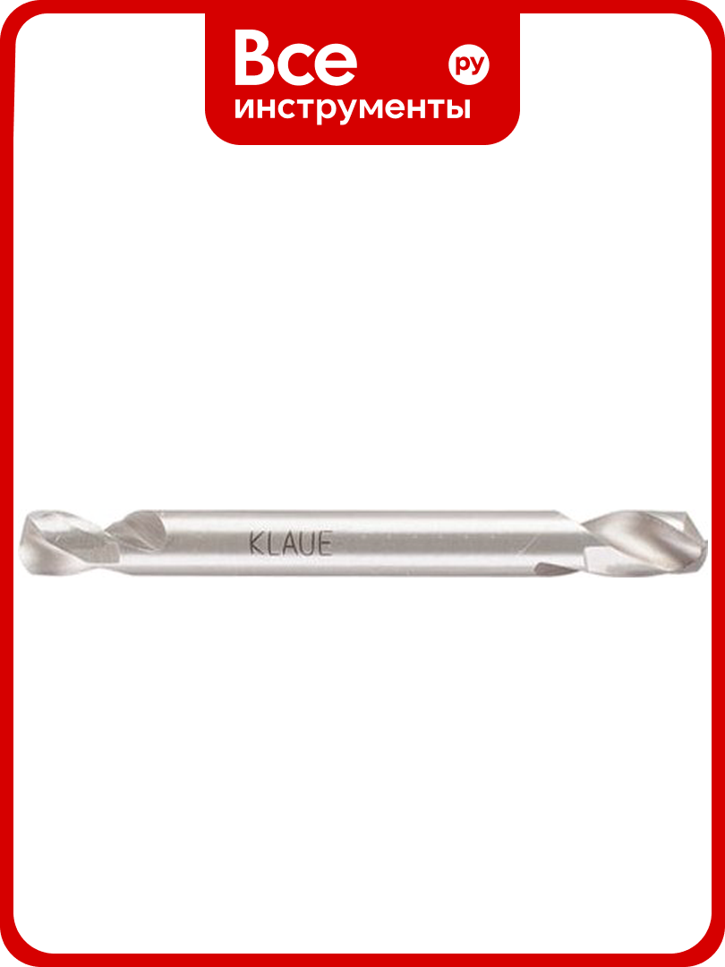 Сверло KLAUE (двустороннее) HSS KDD4042 4.2 mm D (10 шт.) УТ000023595, Допуск диаметра