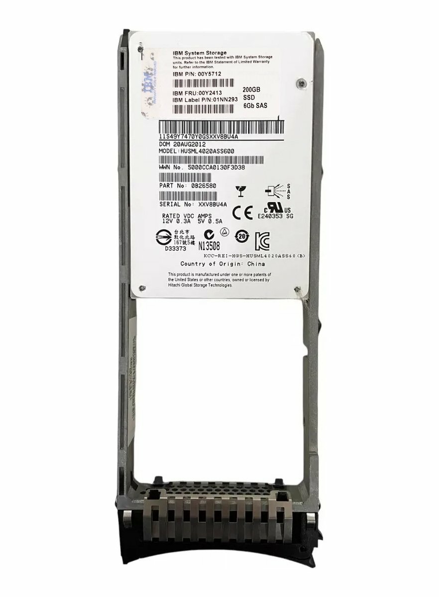 Жесткий диск IBM 200Gb SAS 2.5" SSD 49Y7470