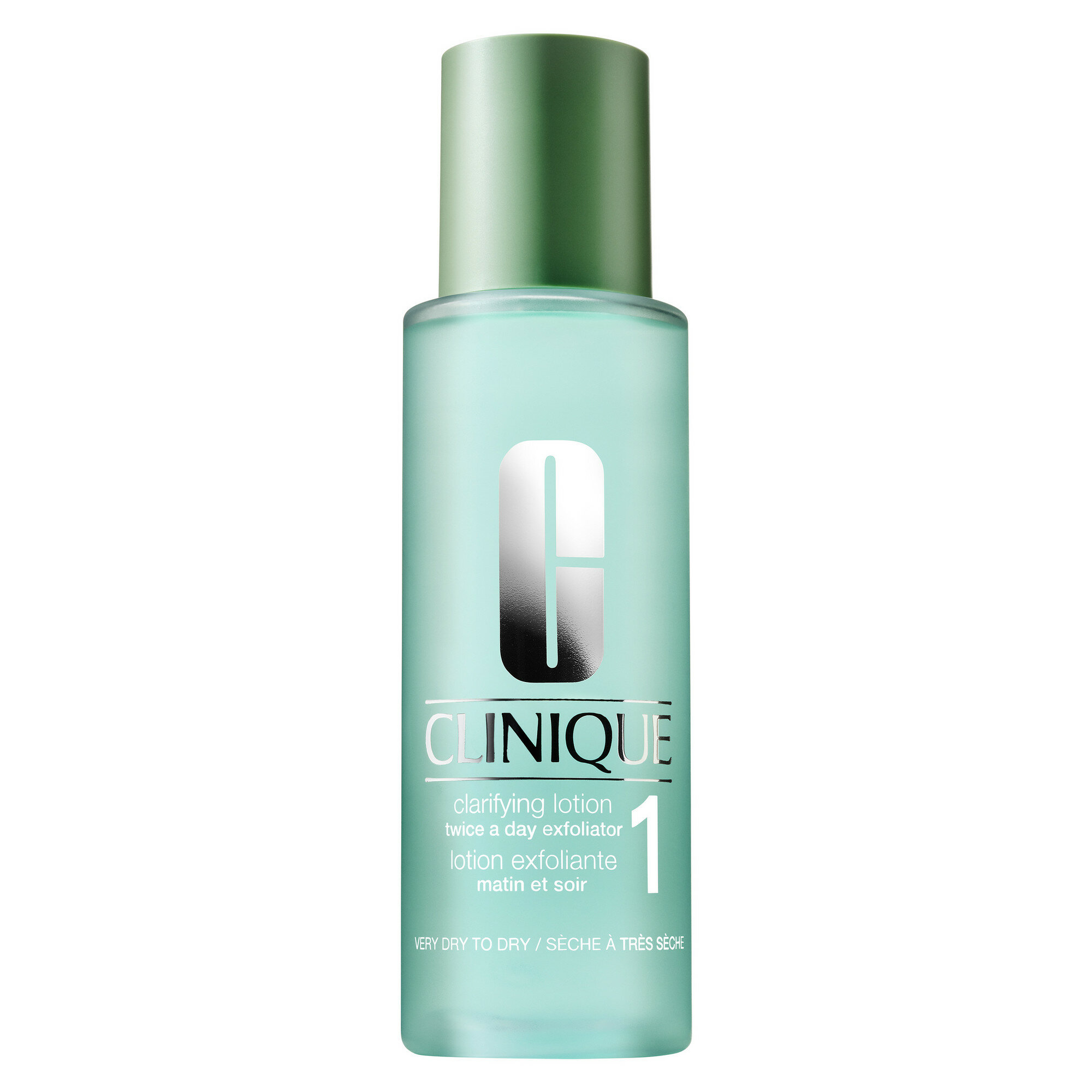 CLINIQUE Clarifying Lotion Twice A Day Exfoliator 1 Very Dry to Dry Отшелушивающий лосьон 1 для сухой и очень сухой кожи 200 мл