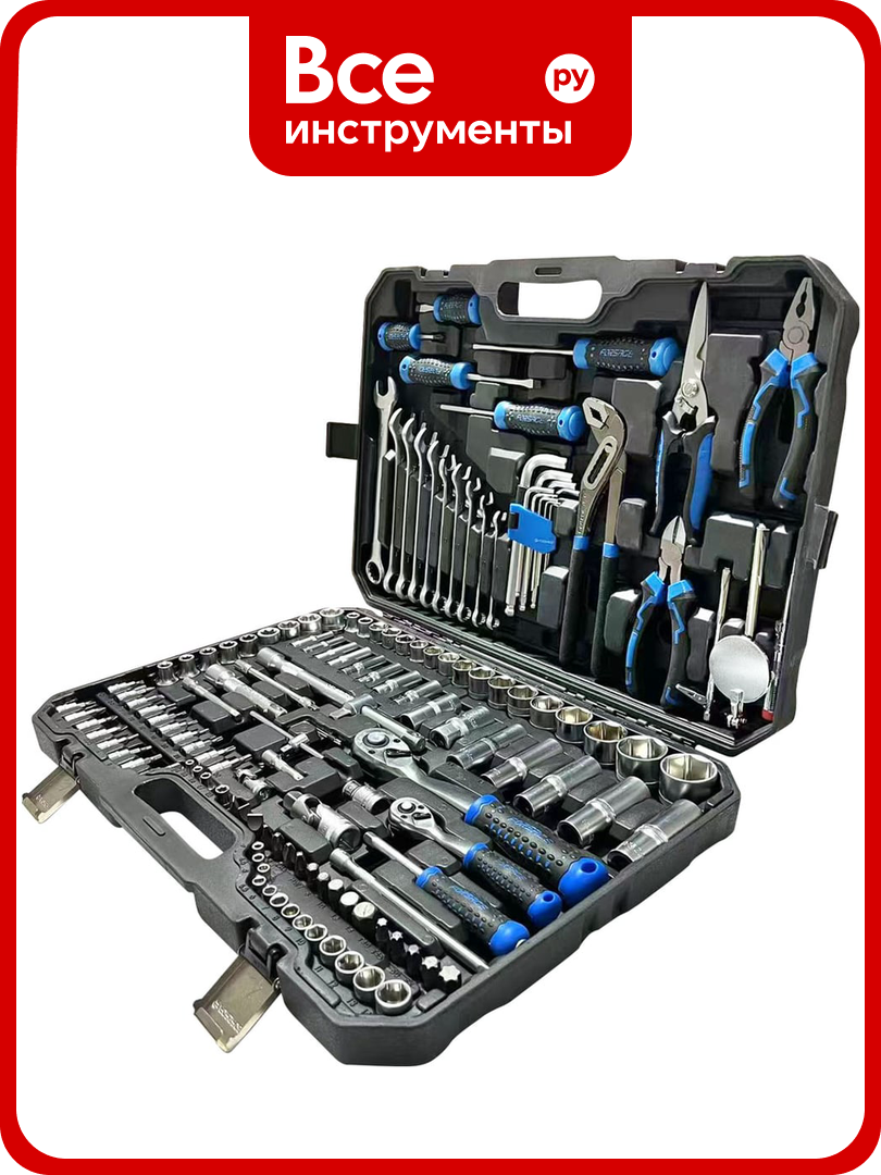 Набор инструментов Forsage 142 предмета F LIGHT-41422-5(64118)