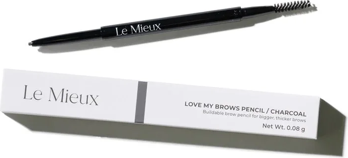 Le Mieux Карандаш для бровей, оттенок древесный уголь Love My Brows Pencil Charcoal 200ml