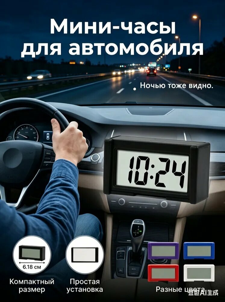 Настольные часы Электронные 1 шт