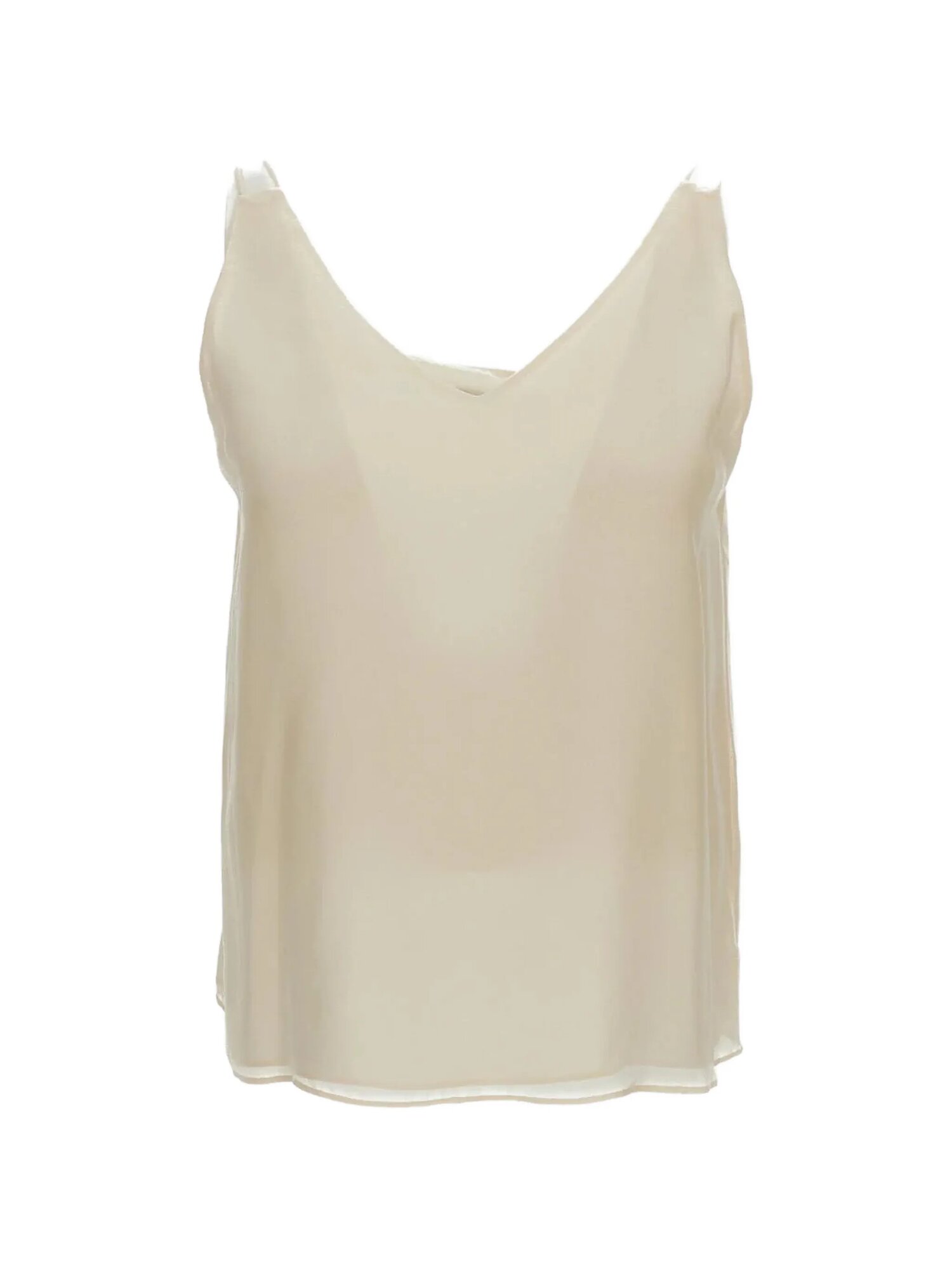 Топ HUI Milano Scoop neck spaghetti-strap top, размер 42, разноцветный — фото 1
