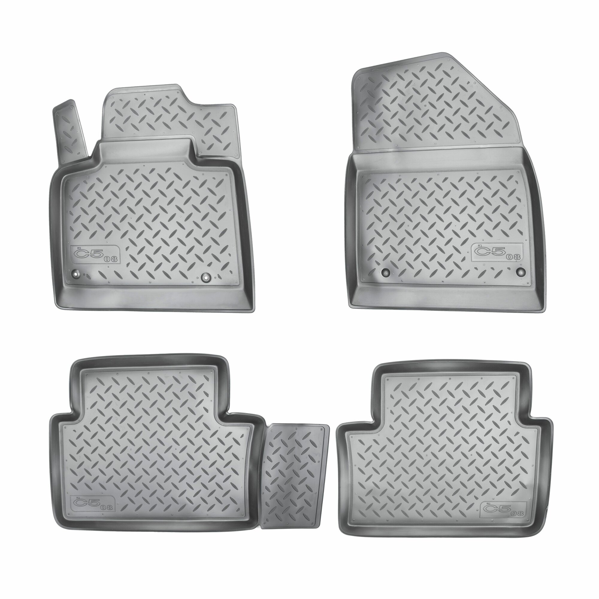 Коврики салона (полиуретан) Citroen C5 (X7) (2008-), NPL-Po-14-17