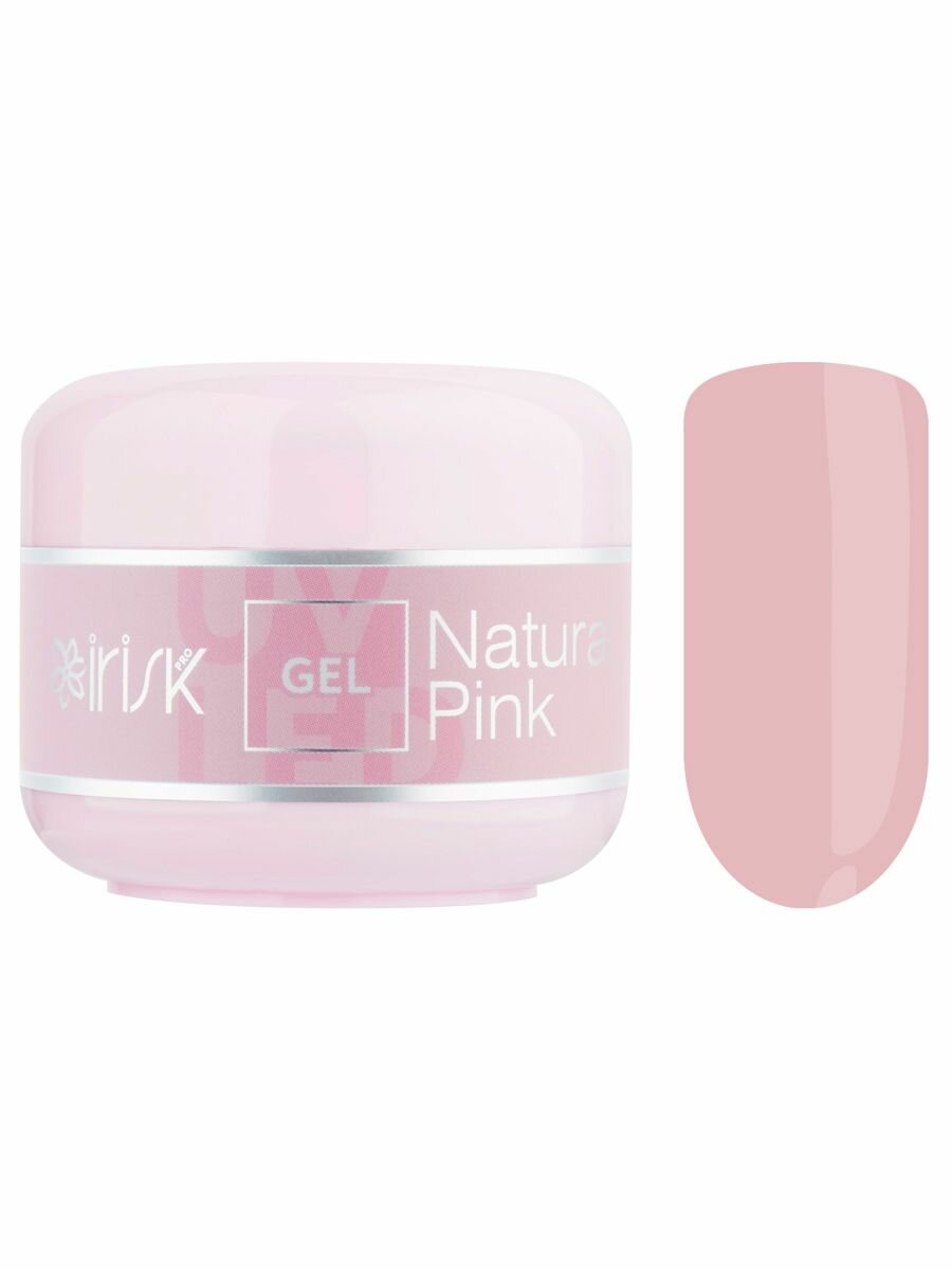 IRISK Гель для наращивания ABC Limited collection, Оттенок № 02 Natural Pink, 15 мл.