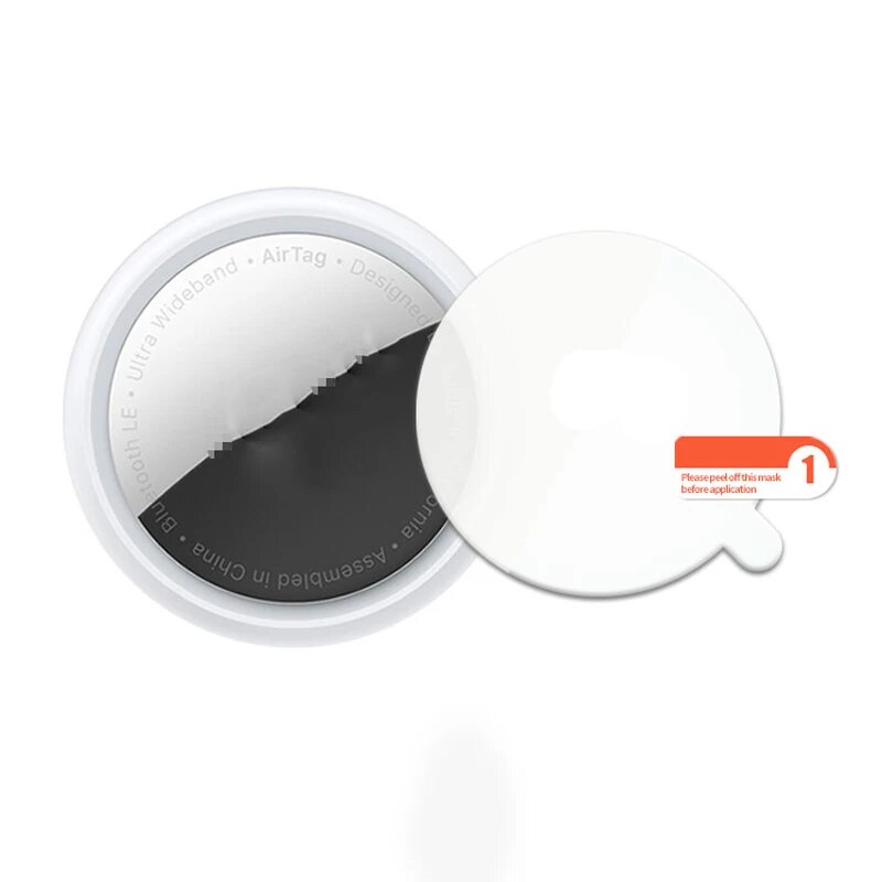3 шт, мягкая ультра прозрачная защитная пленка для Apple Airtag Locator, отслеживающая защитная крышка от потери (не стекло)