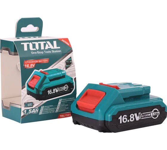 Аккумуляторная батарея"TOTAL" Li-Ion 16В 1,5Ач