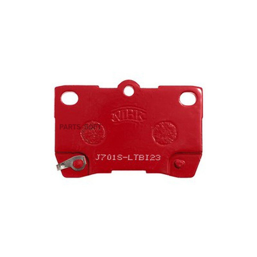 PN1494S-NIBK колодки дисковые задние PERFORMANCE Lexus GS II 300/430 05> от официального дистрибьютора, NIBK, артикул PN1494S
