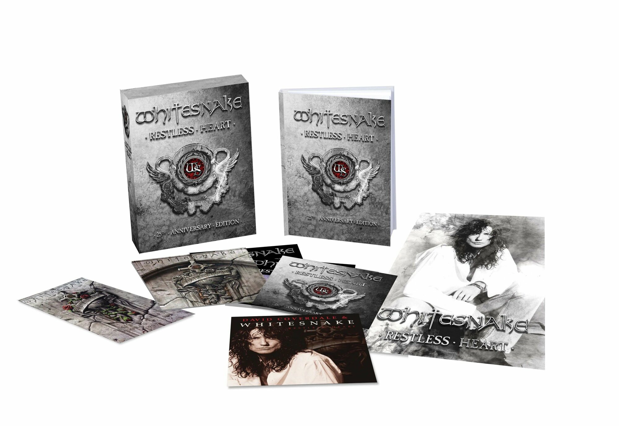 Whitesnake: Restless Heart (54CD+DVD), 2021, Box Диск Музыкальный