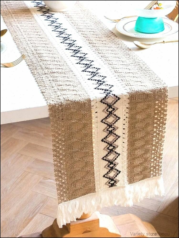 Дорожка для стола Лён 30x220см