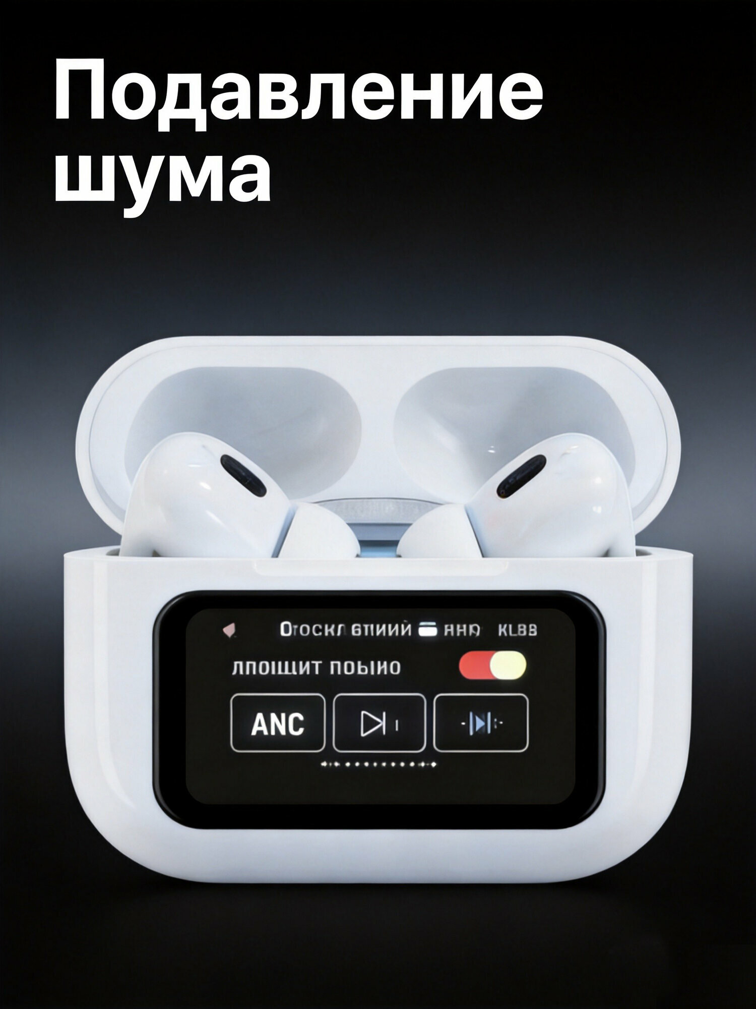 Наушники беспроводные с микрофоном, наушники для телефона, Bluetooth, Мобильные наушники Bluetooth USB Type-C, белый