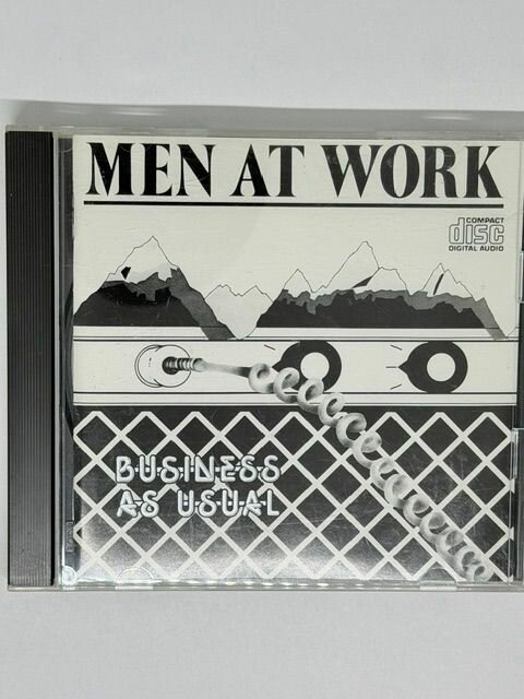 Музыкальный диск Men At Work Business As Usual (CD, JAPAN) '90 MINT
