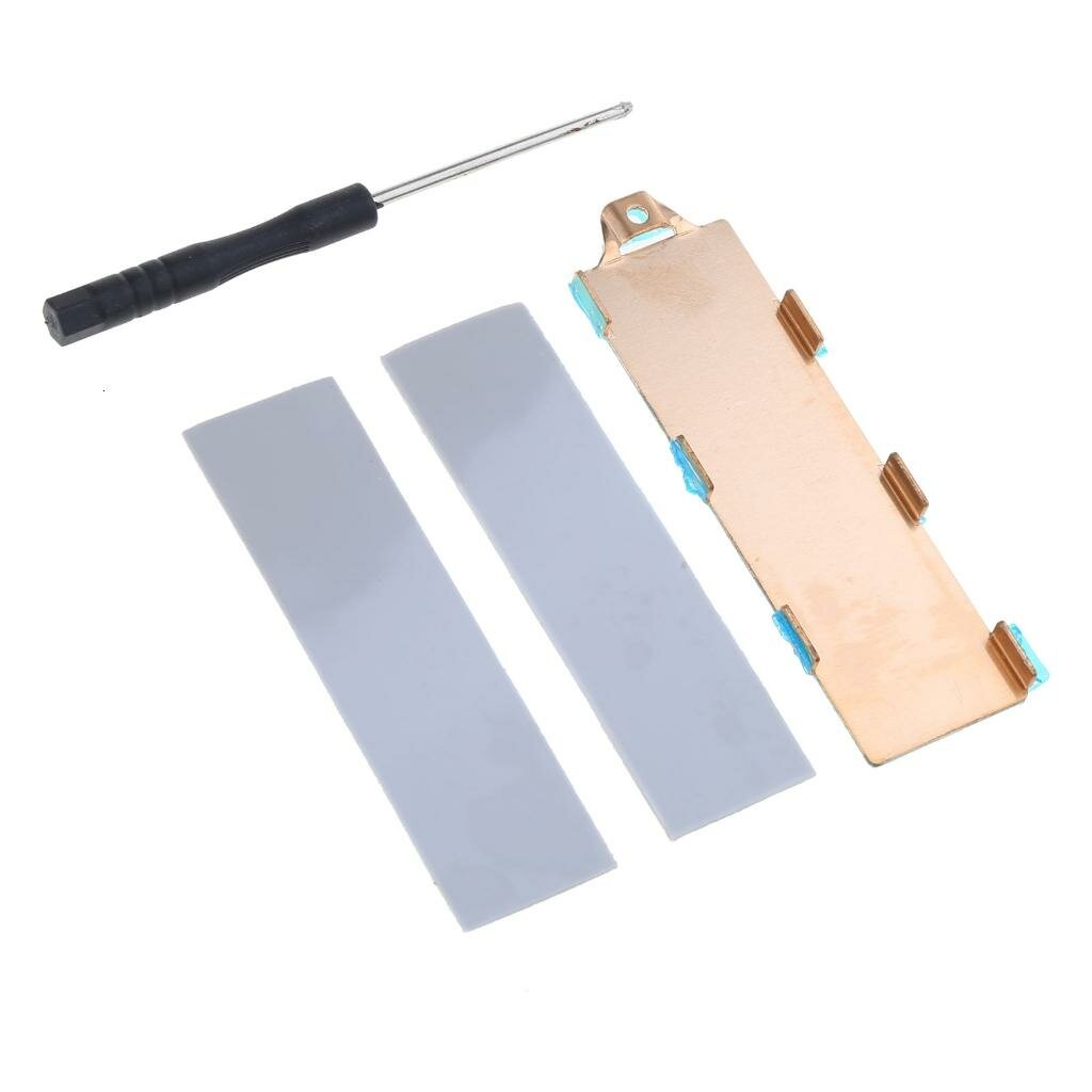Охладитель M.2 NVMe из меди, Фиксированный винт