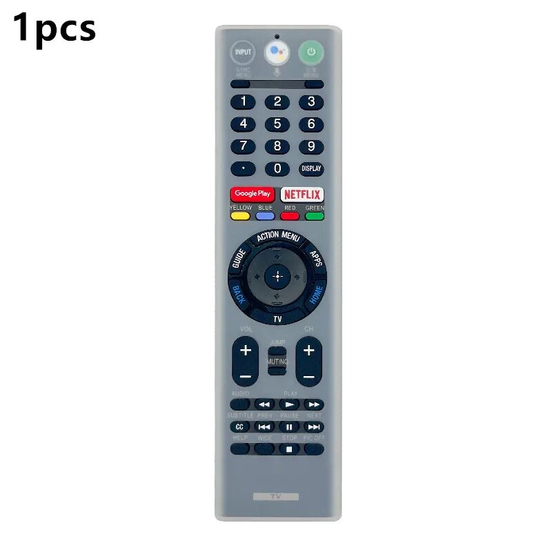 Пульт Sony, прозрачный, 1 шт