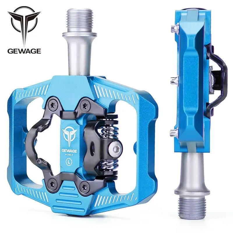 GEWAGE Педали для MTB, Blue