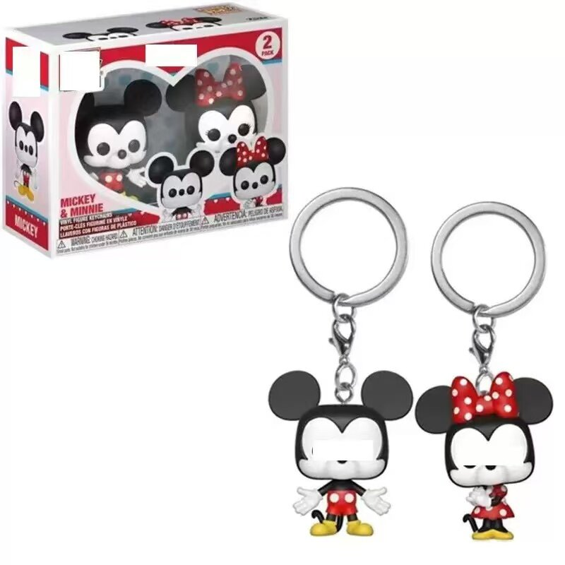 Funko Pop Disney 101 далматинец Pengo и Perdita брелок, Серебряный